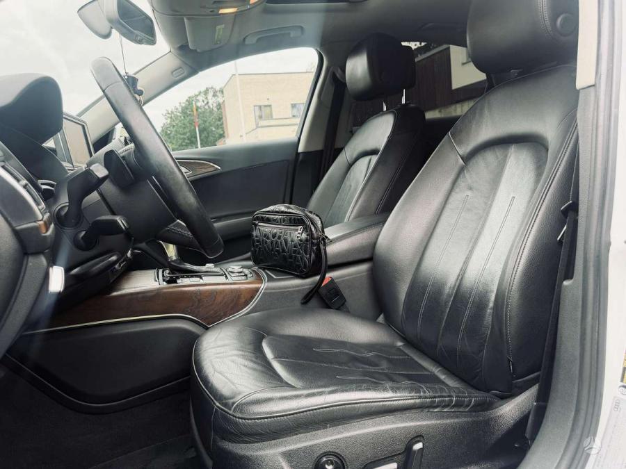Balts Audi A6 2014 Viļņa, ar dzinēja tilpumu 1.98 L un nobraukumu 202 tūkst. km par 7300 €, foto 17 vietnē AUTOMOTO.COM.LV