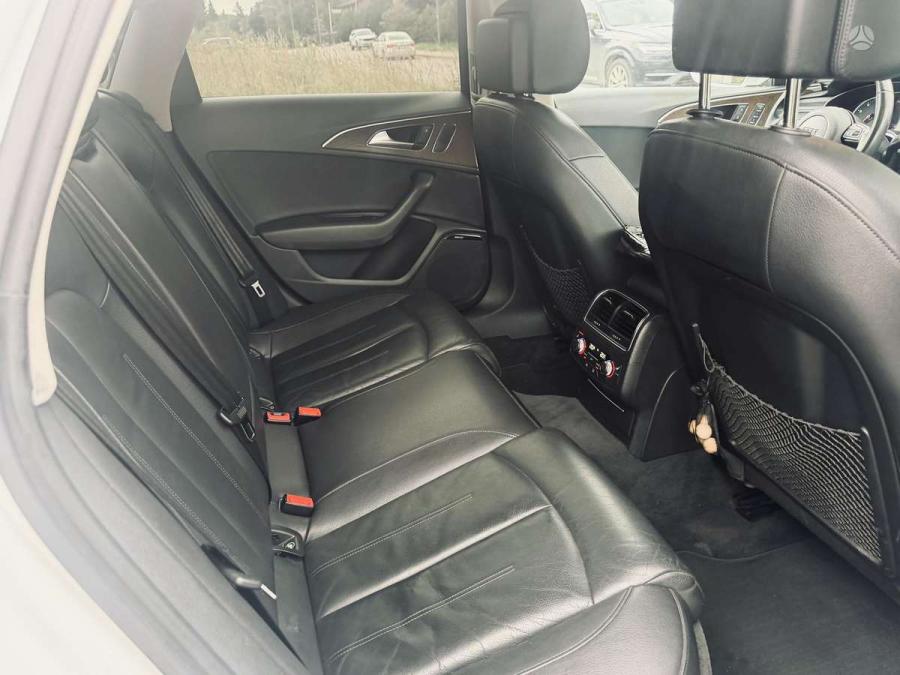 Balts Audi A6 2014 Viļņa, ar dzinēja tilpumu 1.98 L un nobraukumu 202 tūkst. km par 7300 €, foto 32 vietnē AUTOMOTO.COM.LV