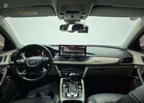White Audi A6 2015 in Vilnius, with an engine capacity of 2.97 L and mileage of 178 thousand km for 10805 €, photo 7 on AUTOMOTO.COM.LV