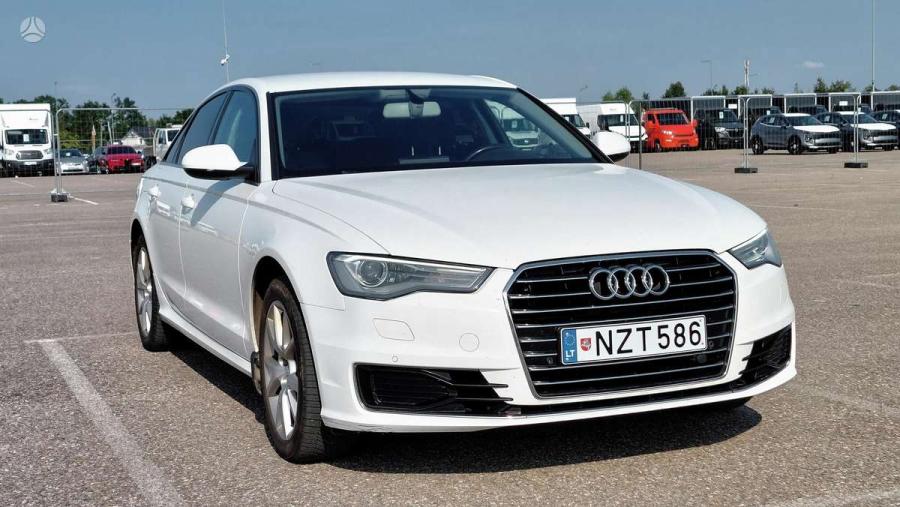Balts Audi A6 2015 Viļņa, ar dzinēja tilpumu 1.97 L un nobraukumu 273 tūkst. km par 9500 €, foto 4 vietnē AUTOMOTO.COM.LV