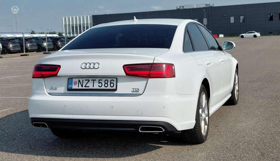 Balts Audi A6 2015 Viļņa, ar dzinēja tilpumu 1.97 L un nobraukumu 273 tūkst. km par 9500 €, foto 5 vietnē AUTOMOTO.COM.LV