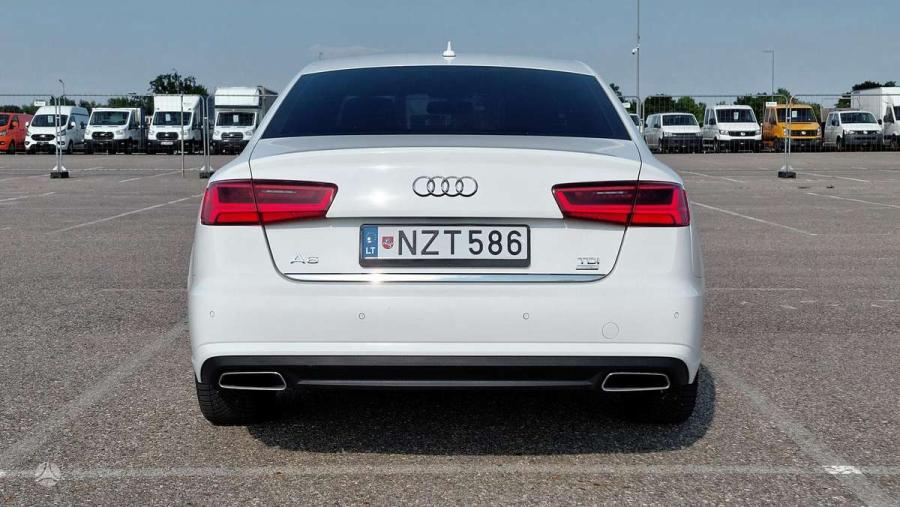 Balts Audi A6 2015 Viļņa, ar dzinēja tilpumu 1.97 L un nobraukumu 273 tūkst. km par 9500 €, foto 8 vietnē AUTOMOTO.COM.LV