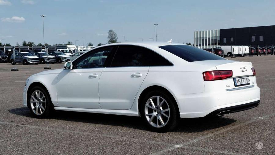 Balts Audi A6 2015 Viļņa, ar dzinēja tilpumu 1.97 L un nobraukumu 273 tūkst. km par 9500 €, foto 13 vietnē AUTOMOTO.COM.LV