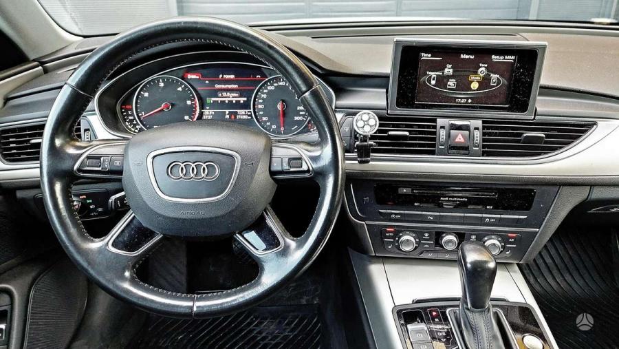 Balts Audi A6 2015 Viļņa, ar dzinēja tilpumu 1.97 L un nobraukumu 273 tūkst. km par 9500 €, foto 16 vietnē AUTOMOTO.COM.LV