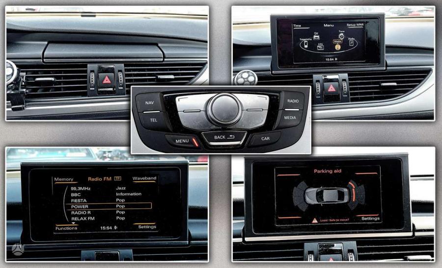 Balts Audi A6 2015 Viļņa, ar dzinēja tilpumu 1.97 L un nobraukumu 273 tūkst. km par 9500 €, foto 25 vietnē AUTOMOTO.COM.LV