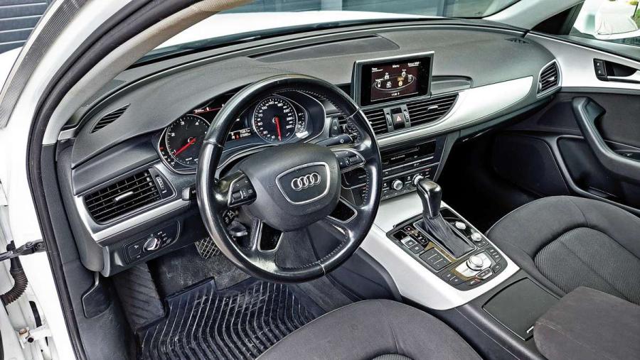 Balts Audi A6 2015 Viļņa, ar dzinēja tilpumu 1.97 L un nobraukumu 273 tūkst. km par 9500 €, foto 36 vietnē AUTOMOTO.COM.LV
