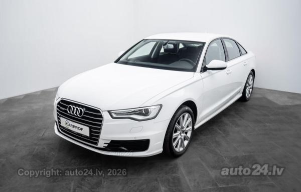 White Audi A6 2016 in Tallinn, with an engine capacity of 2.00 L and mileage of 252 thousand km for 11999 €, photo 1 on AUTOMOTO.COM.LV