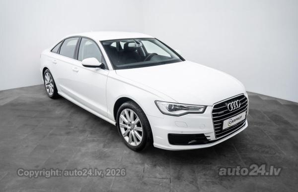 White Audi A6 2016 in Tallinn, with an engine capacity of 2.00 L and mileage of 252 thousand km for 11999 €, photo 3 on AUTOMOTO.COM.LV