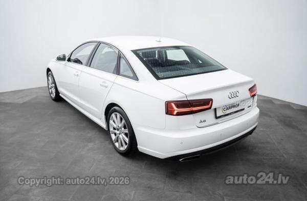 White Audi A6 2016 in Tallinn, with an engine capacity of 2.00 L and mileage of 252 thousand km for 11999 €, photo 6 on AUTOMOTO.COM.LV