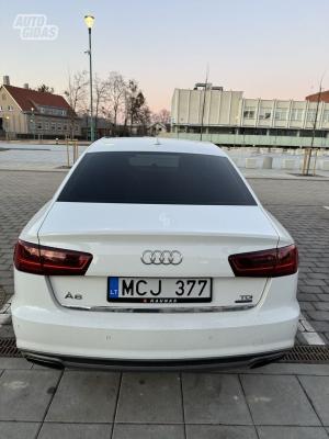 White Audi A6 2016 in Kaunas, with an engine capacity of 2.00 L and mileage of 206 thousand km for 14750 €, photo 6 on AUTOMOTO.COM.LV