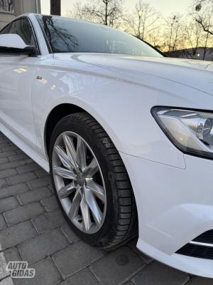 White Audi A6 2016 in Kaunas, with an engine capacity of 2.00 L and mileage of 206 thousand km for 14750 €, photo 9 on AUTOMOTO.COM.LV