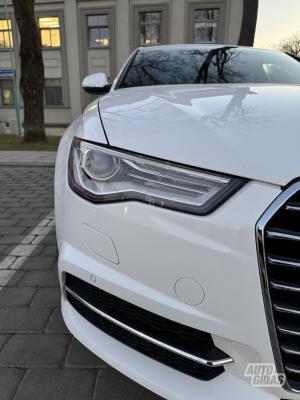 White Audi A6 2016 in Kaunas, with an engine capacity of 2.00 L and mileage of 206 thousand km for 14750 €, photo 10 on AUTOMOTO.COM.LV