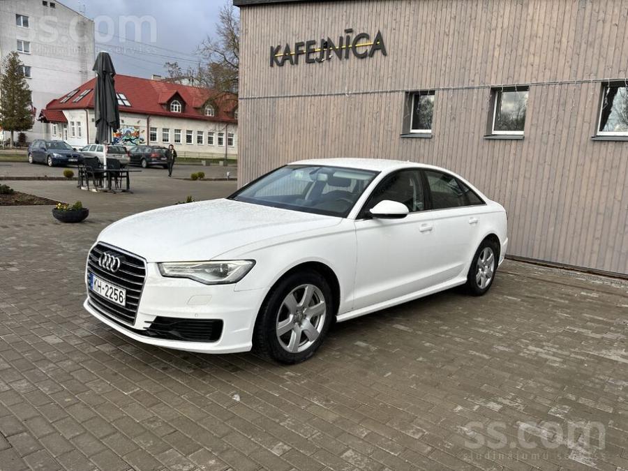 Balts Audi A6 2016 Aizkraukle, ar dzinēja tilpumu 3.00 L un nobraukumu 424 tūkst. km par 7900 €, foto 3 vietnē AUTOMOTO.COM.LV