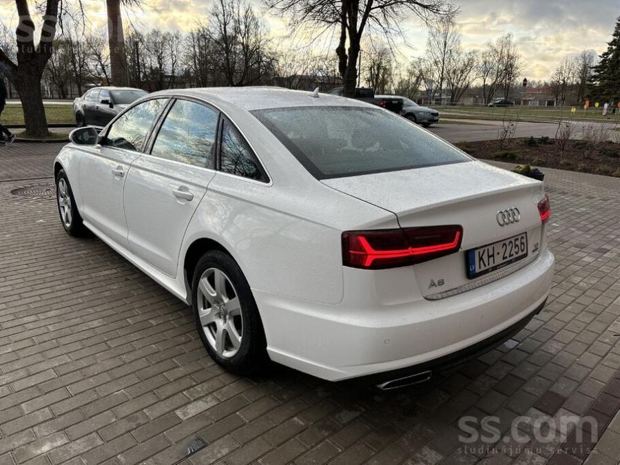 Balts Audi A6 2016 Aizkraukle, ar dzinēja tilpumu 3.00 L un nobraukumu 424 tūkst. km par 7900 €, foto 4 vietnē AUTOMOTO.COM.LV