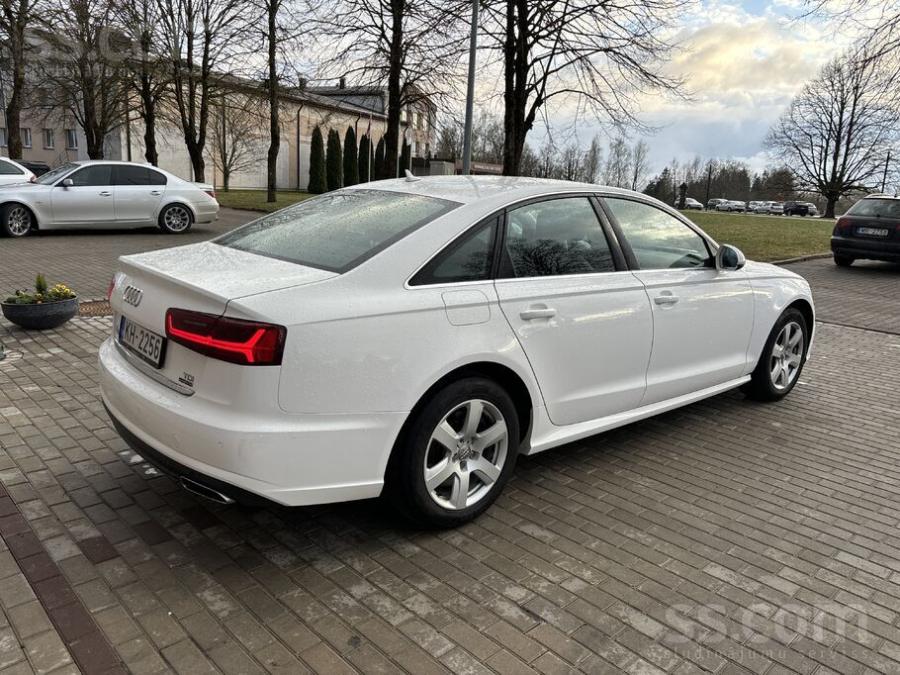 Balts Audi A6 2016 Aizkraukle, ar dzinēja tilpumu 3.00 L un nobraukumu 424 tūkst. km par 7900 €, foto 5 vietnē AUTOMOTO.COM.LV
