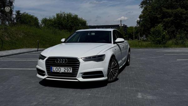 Balts Audi A6 2016 Viļņa, ar dzinēja tilpumu 3.00 L un nobraukumu 170 tūkst. km par 16500 €, foto 1 vietnē AUTOMOTO.COM.LV