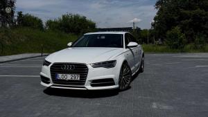 Balts Audi A6 2016 Viļņa, ar dzinēja tilpumu 3.00 L un nobraukumu 170 tūkst. km par 16500 €, foto  vietnē AUTOMOTO.COM.LV