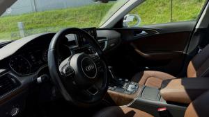 White Audi A6 2016 in Vilnius, with an engine capacity of 3.00 L and mileage of 170 thousand km for 16500 €, photo 6 on AUTOMOTO.COM.LV