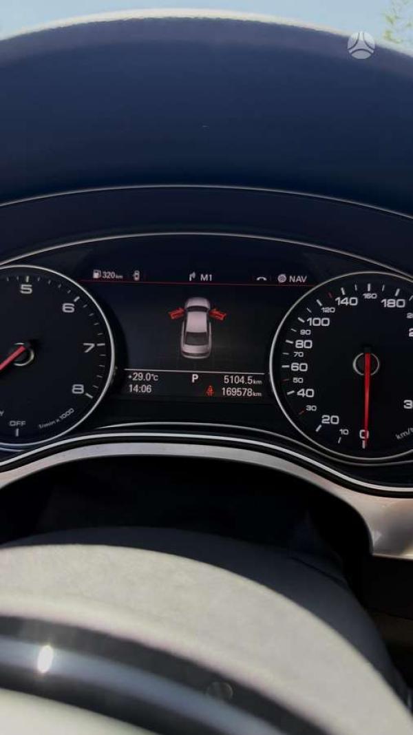Balts Audi A6 2016 Viļņa, ar dzinēja tilpumu 3.00 L un nobraukumu 170 tūkst. km par 16500 €, foto 7 vietnē AUTOMOTO.COM.LV