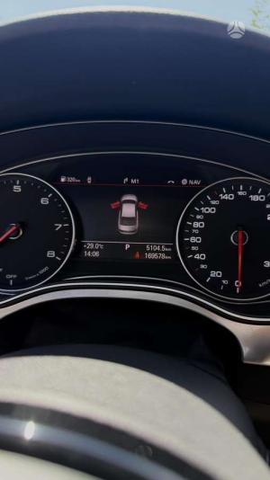 White Audi A6 2016 in Vilnius, with an engine capacity of 3.00 L and mileage of 170 thousand km for 16500 €, photo 8 on AUTOMOTO.COM.LV