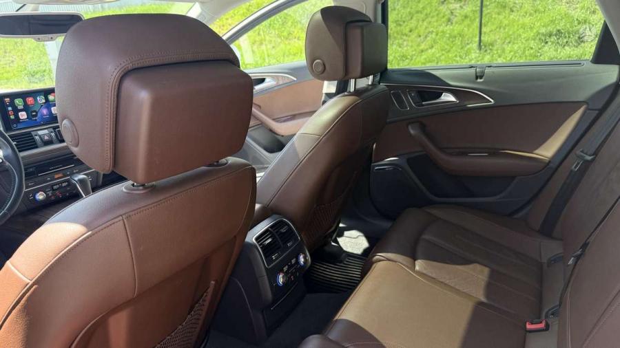 White Audi A6 2016 in Vilnius, with an engine capacity of 3.00 L and mileage of 170 thousand km for 16500 €, photo 14 on AUTOMOTO.COM.LV