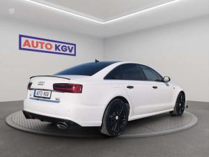 White Audi A6 2016 in Vilnius, with an engine capacity of 3.00 L and mileage of 184 thousand km for 15999 €, photo 6 on AUTOMOTO.COM.LV