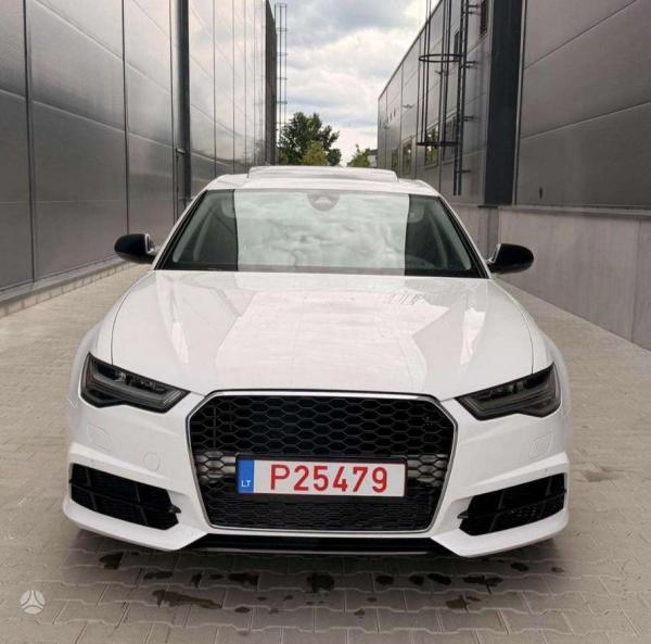 White Audi A6 2016 in Siauliai, with an engine capacity of 3.00 L and mileage of 238 thousand km for 18800 €, photo 1 on AUTOMOTO.COM.LV