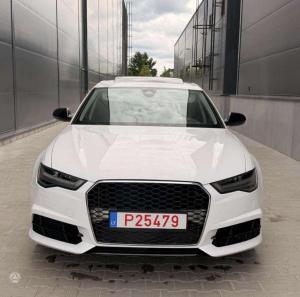 White Audi A6 2016 in Siauliai, with an engine capacity of 3.00 L and mileage of 238 thousand km for 18800 €, photo  on AUTOMOTO.COM.LV