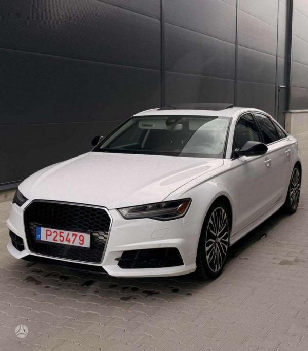 White Audi A6 2016 in Siauliai, with an engine capacity of 3.00 L and mileage of 238 thousand km for 18800 €, photo 2 on AUTOMOTO.COM.LV