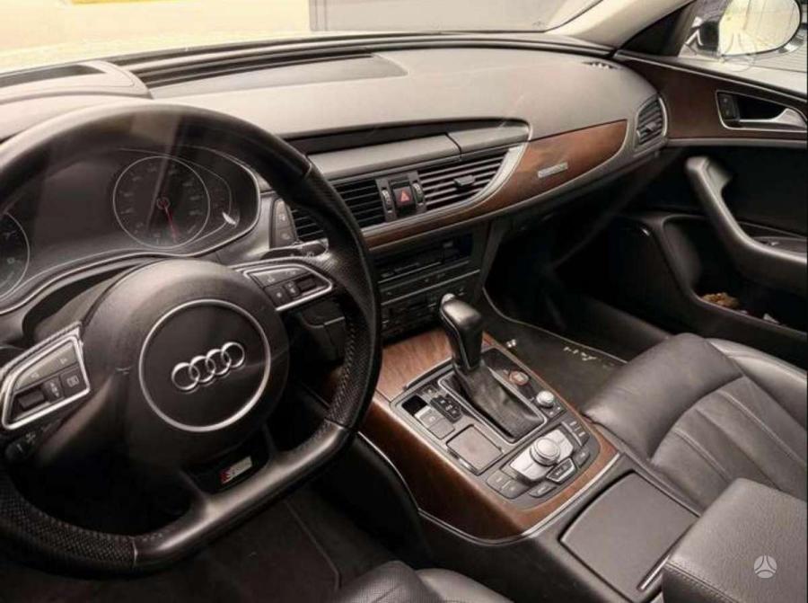 Balts Audi A6 2016 Šauļi, ar dzinēja tilpumu 3.00 L un nobraukumu 238 tūkst. km par 18800 €, foto 9 vietnē AUTOMOTO.COM.LV