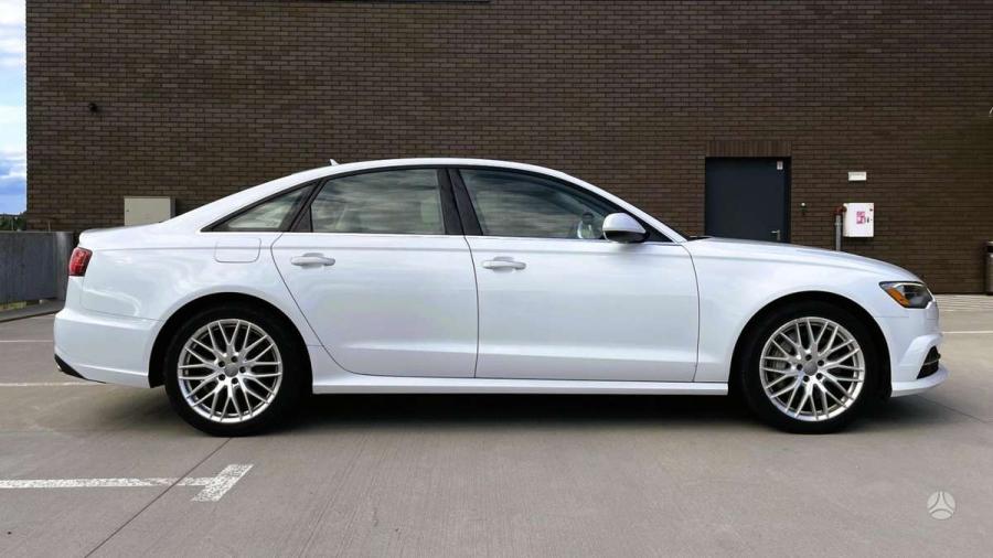 Balts Audi A6 2016 Viļņa, ar dzinēja tilpumu 1.98 L un nobraukumu 96 tūkst. km par 10900 €, foto 4 vietnē AUTOMOTO.COM.LV