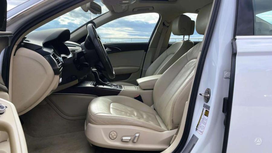 Balts Audi A6 2016 Viļņa, ar dzinēja tilpumu 1.98 L un nobraukumu 96 tūkst. km par 10900 €, foto 10 vietnē AUTOMOTO.COM.LV