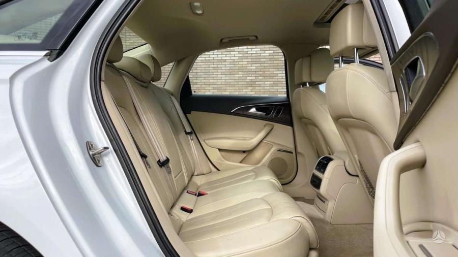Balts Audi A6 2016 Viļņa, ar dzinēja tilpumu 1.98 L un nobraukumu 96 tūkst. km par 10900 €, foto 14 vietnē AUTOMOTO.COM.LV