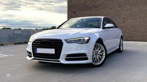 Balts Audi A6 2016 Viļņa, ar dzinēja tilpumu 1.98 L un nobraukumu 96 tūkst. km par 11950 €, foto  vietnē AUTOMOTO.COM.LV
