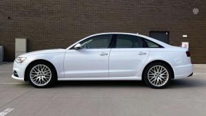 White Audi A6 2016 in Vilnius, with an engine capacity of 1.98 L and mileage of 96 thousand km for 11950 €, photo 5 on AUTOMOTO.COM.LV