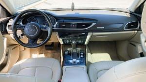 White Audi A6 2016 in Vilnius, with an engine capacity of 1.98 L and mileage of 96 thousand km for 11950 €, photo 10 on AUTOMOTO.COM.LV