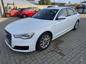 Белый Ауди А6 2016 в Таураге, объемом двигателя 2.97 л и пробегом 163 тыс. км за 14000 €, фото  на AUTOMOTO.COM.LV