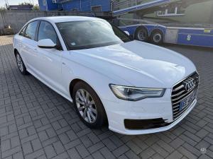 White Audi A6 2016 in Taurage, with an engine capacity of 2.97 L and mileage of 163 thousand km for 14000 €, photo 4 on AUTOMOTO.COM.LV