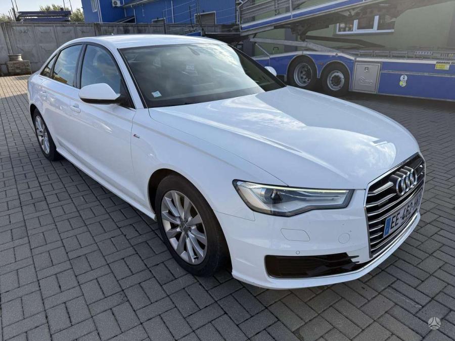 White Audi A6 2016 in Taurage, with an engine capacity of 2.97 L and mileage of 163 thousand km for 14000 €, photo 4 on AUTOMOTO.COM.LV