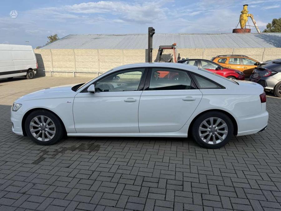 White Audi A6 2016 in Taurage, with an engine capacity of 2.97 L and mileage of 163 thousand km for 14000 €, photo 9 on AUTOMOTO.COM.LV
