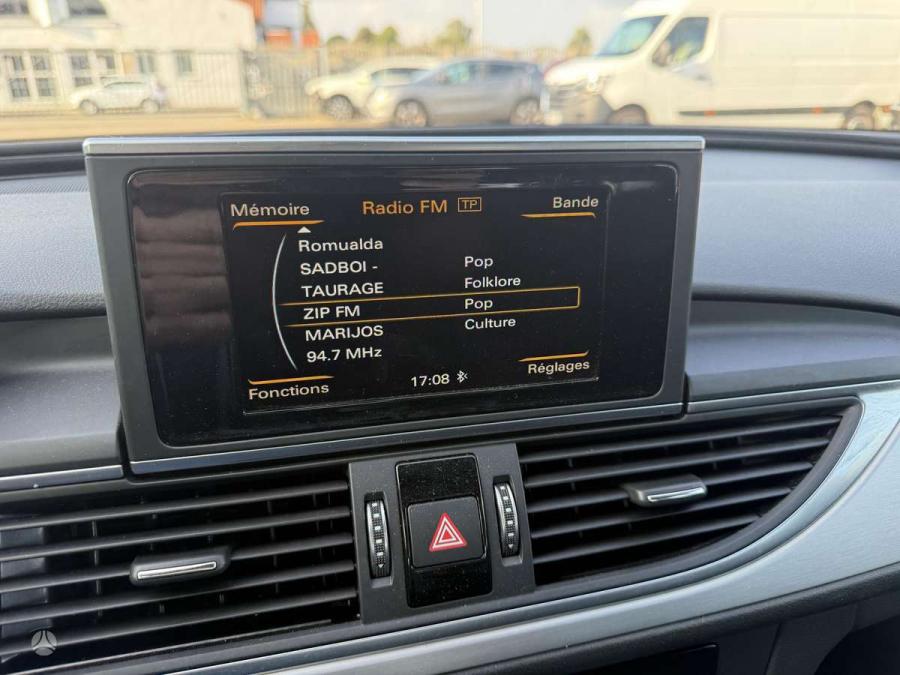 White Audi A6 2016 in Taurage, with an engine capacity of 2.97 L and mileage of 163 thousand km for 14000 €, photo 18 on AUTOMOTO.COM.LV