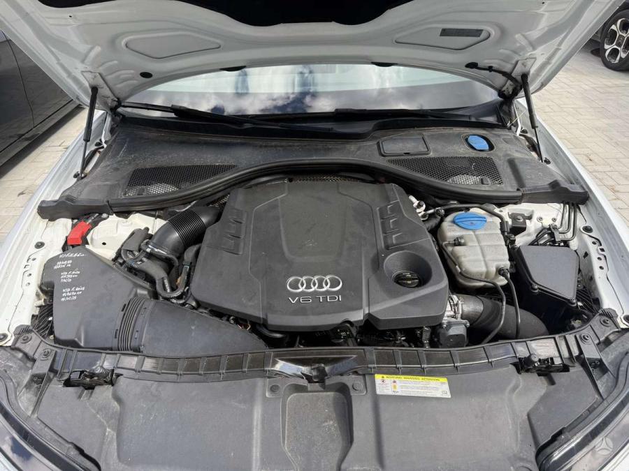 White Audi A6 2016 in Taurage, with an engine capacity of 2.97 L and mileage of 163 thousand km for 14000 €, photo 33 on AUTOMOTO.COM.LV