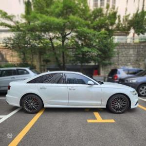 White Audi A6 2016 in Kaunas, with an engine capacity of 2.97 L and mileage of 111 thousand km for 13300 €, photo 3 on AUTOMOTO.COM.LV