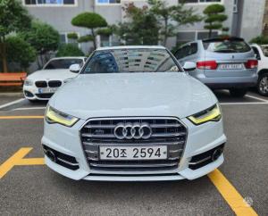 White Audi A6 2016 in Kaunas, with an engine capacity of 2.97 L and mileage of 111 thousand km for 13300 €, photo 4 on AUTOMOTO.COM.LV