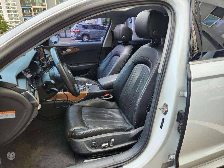 White Audi A6 2016 in Kaunas, with an engine capacity of 2.97 L and mileage of 111 thousand km for 13300 €, photo 8 on AUTOMOTO.COM.LV