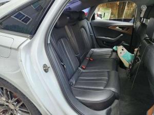 White Audi A6 2016 in Kaunas, with an engine capacity of 2.97 L and mileage of 111 thousand km for 13300 €, photo 10 on AUTOMOTO.COM.LV