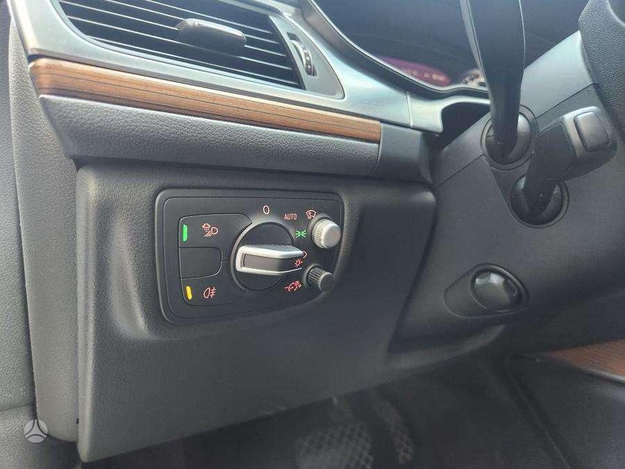 White Audi A6 2016 in Kaunas, with an engine capacity of 2.97 L and mileage of 111 thousand km for 13300 €, photo 15 on AUTOMOTO.COM.LV