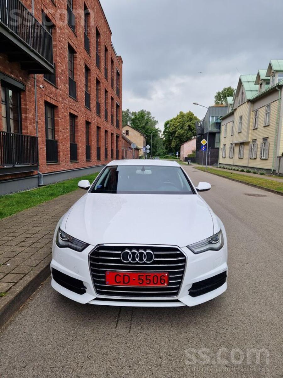 Balts Audi A6 2017 Rīga, ar dzinēja tilpumu 1.80 L un nobraukumu 110 tūkst. km par 19750 €, foto 1 vietnē AUTOMOTO.COM.LV