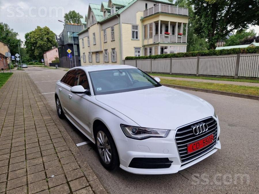 Balts Audi A6 2017 Rīga, ar dzinēja tilpumu 1.80 L un nobraukumu 110 tūkst. km par 19750 €, foto 4 vietnē AUTOMOTO.COM.LV