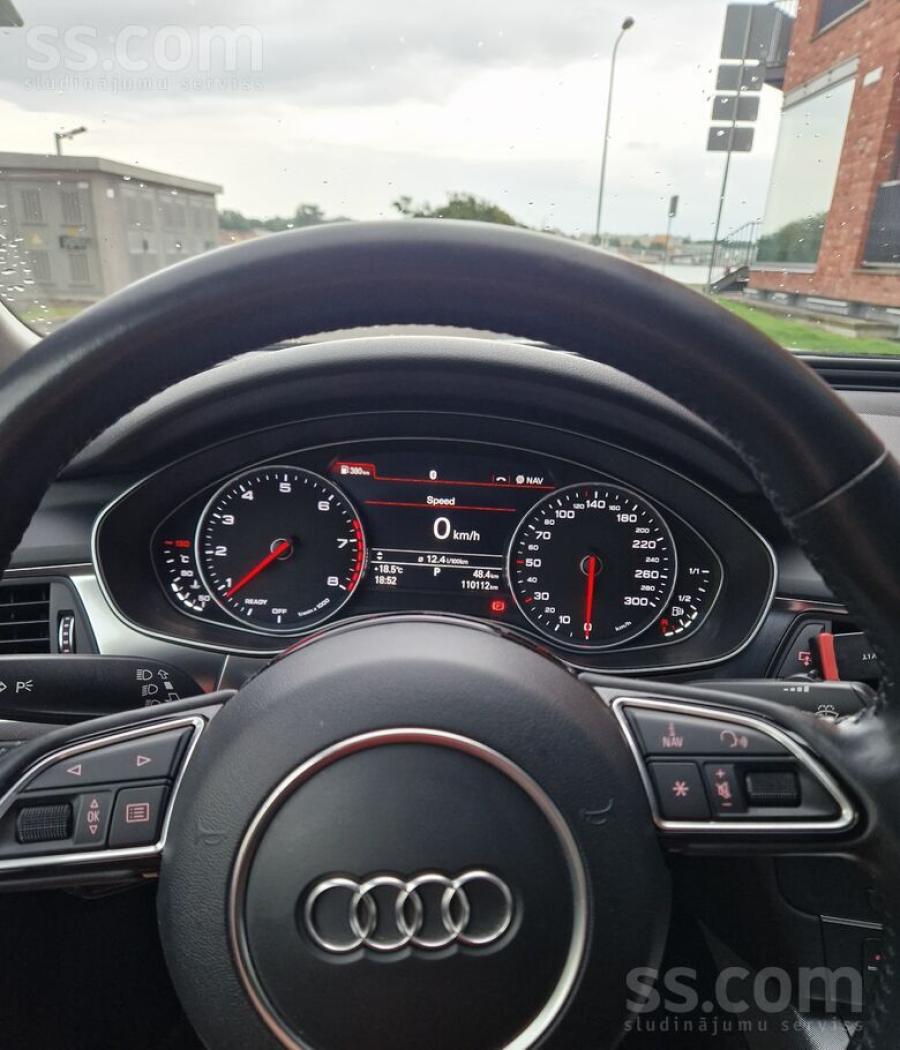 Balts Audi A6 2017 Rīga, ar dzinēja tilpumu 1.80 L un nobraukumu 110 tūkst. km par 19750 €, foto 5 vietnē AUTOMOTO.COM.LV